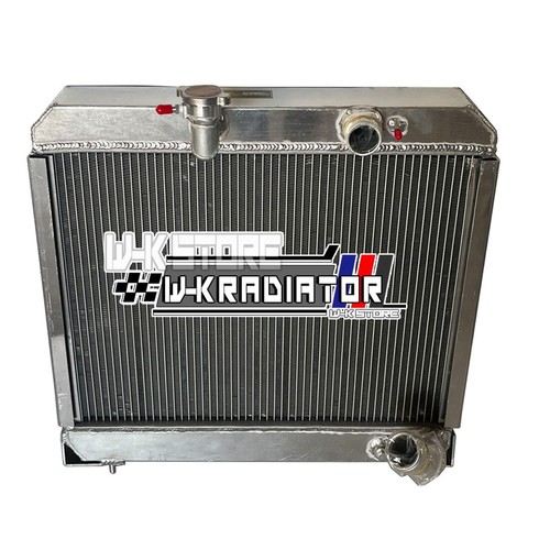 Aluminum Radiator Fit 1969 Jaguar 4.2L XKE E-Type Series 2 1968-1971 M ...
