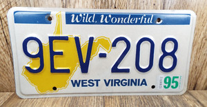 Collectible West Virginia License Plates for sale | eBay