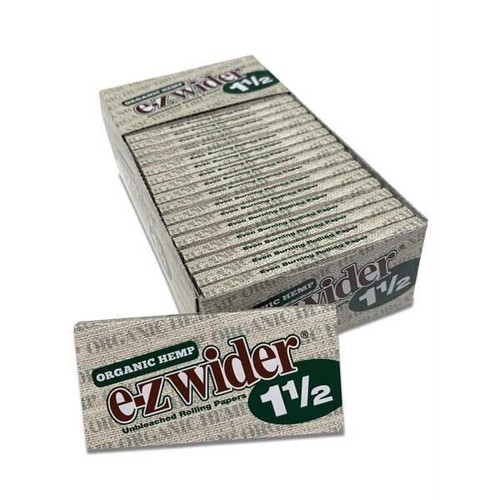 EZ Wider Organic 1 1/2 Rolling Papers (Full Box of 24 Booklets) | eBay