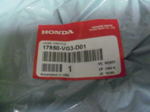Genuine HONDA Throttle Cable Lever HRR216 HRS216 HRT216 HRZ216 17850 ...