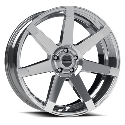 Vision 9042 Sultan 24x9.5 6x139.7 +25et 78.1 Chrome Wheels | eBay