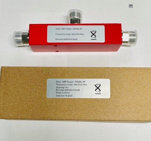 RF Power Tapper Low PIM (1:2) 3dB N-female 200W like Microlab Westell ...