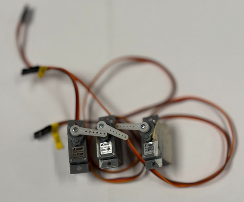 3x Eflite E-Flite EFLR7155 13g Digital Micro RC Remote Control Airplane ...