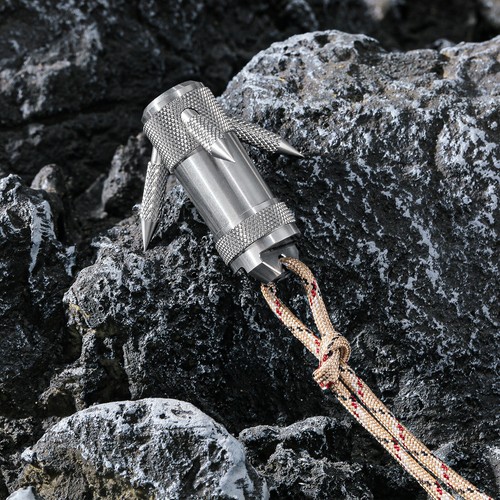 EDC Capsule Grappling Hook Waterproof Container Throw Out Hook Anchor ...