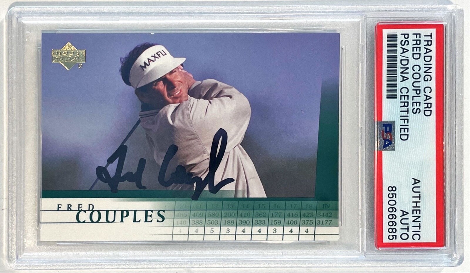Fred Couples Golf Memorabilia & Signed Golf Collectibles