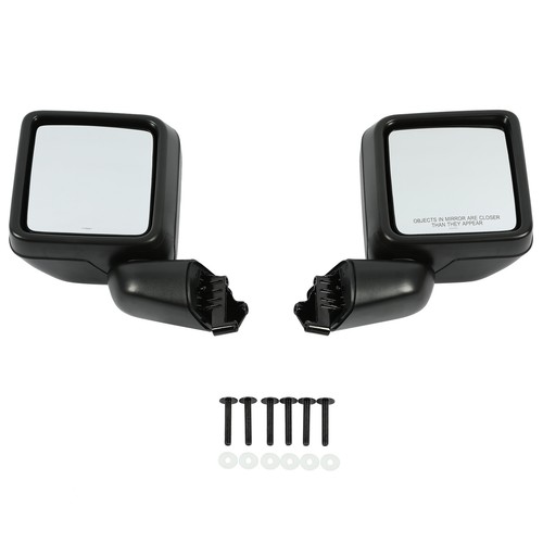 2018-2023 Jeep Wrangler JL Gladiator Exterior Manual Mirrors Pair ...