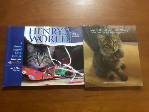 CATHY CONHEIM SIGNED LOT 2 Books~Henry's World~What's the Matter With ...