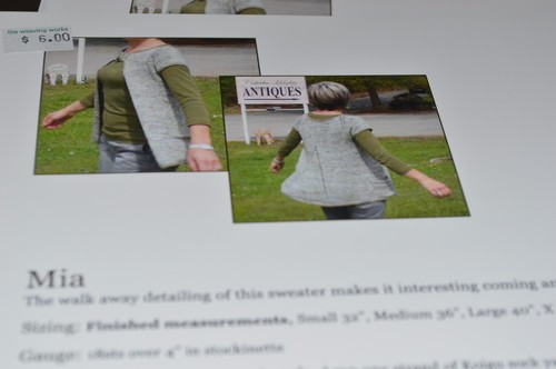 Imagine Knit Knitting Pattern Mia Sweater 32-44 | eBay