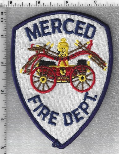 Merced Fire Department (California) Shoulder Patch | eBay