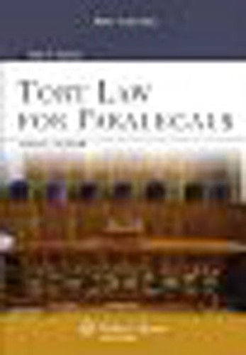 Tort Law For Paralegals by Neal R Bevans 9780735578739| eBay