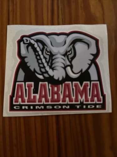 Alabama Crimson Tide Vinyl Decal, Sticker for Cars, Walls, Cornhole ...