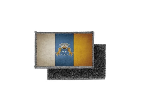 Patch ecusson imprime badge vintage drapeau iles canaries | eBay