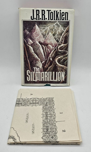 The Silmarillion First Edition First Printing J. R. R. Tolkien with 2 ...