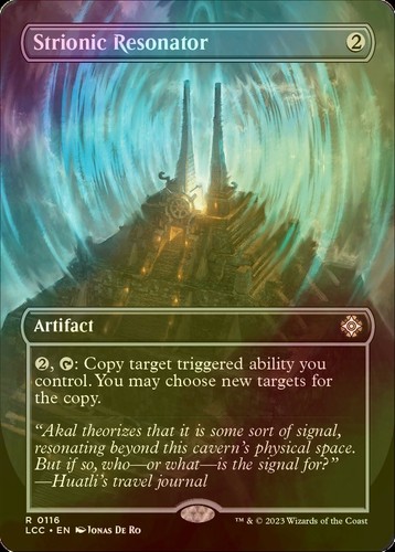 MTG FOIL Strionic Resonator Full Art English LCC | eBay