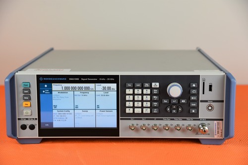 Rohde & Schwarz SMA100B High Performance RF Signal Generator 8kHz ...