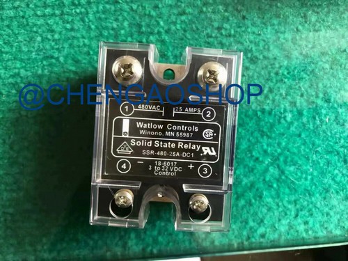 1PCS NEW FOR Watlow Controls SSR-480-25A-DC1 Solid-State Relay 3-32VDC ...