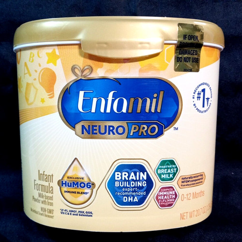 ENFAMIL NEURO PRO INFANT FORMULA MILK BASED POWDER W/IRON 0-12 MONTH 20 ...