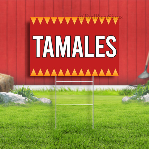 Tamales Indoor Outdoor Yard Sign | eBay