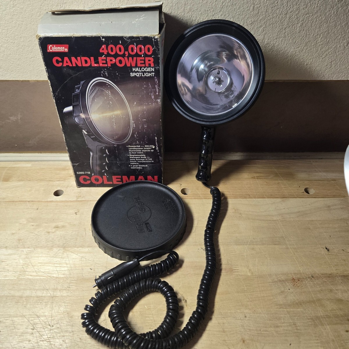 Coleman Powermate Spotlight Bulb 12v Coleman Robuuste Oplaadbare