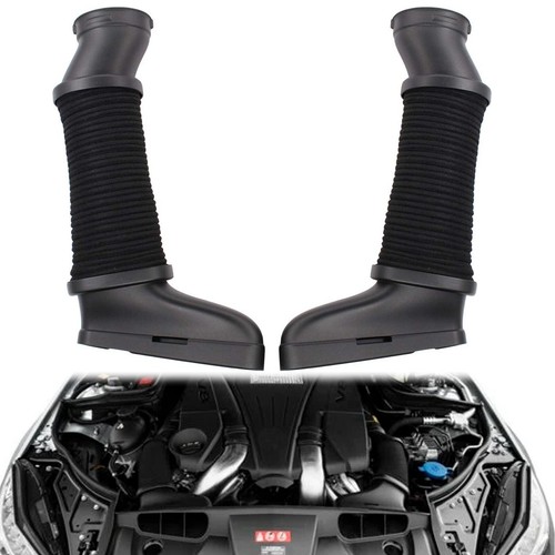 Pair Air Cleaner intake Duct Hose Pair LH&RH For 12-17 Benz E550 ClS550 ...