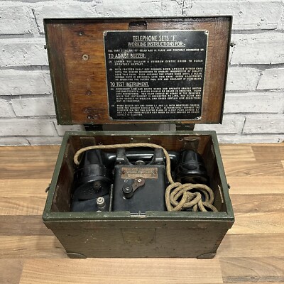 Field Telephone in Collectable Wwii Military Field Gear & Equipment for ...