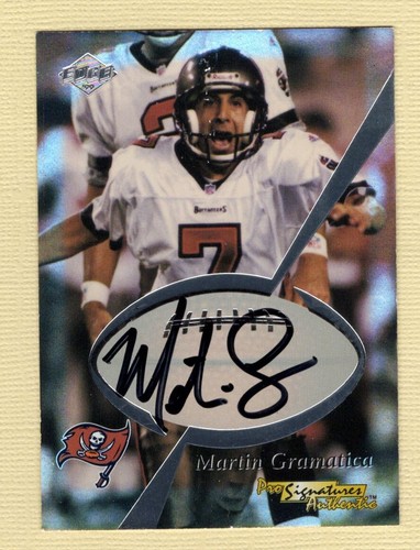 1999 Collector's Edge Odyssey Martin Gramatica Autographed card ...