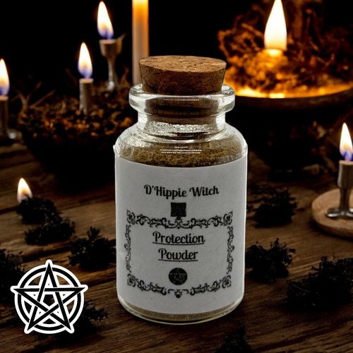 Protection Powder Wicca Witchcraft Magical Ingredients Powder Ritual ...