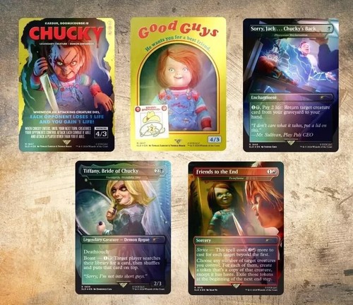 Magic The Gathering Secret Lair x Chucky TRADITIONAL FOIL Sealed MTG | eBay