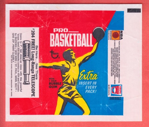 1971 TOPPS BASKETBALL WAX WRAPPER NM/MT | eBay