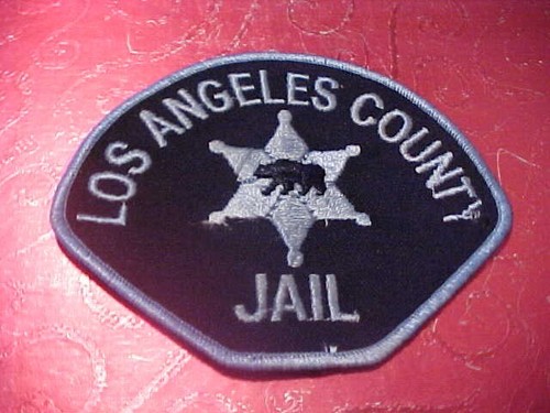LOS ANGELES COUNTY CALIFORNIA JAIL POLICE PATCH SHOULDER SIZE UNUSED | eBay