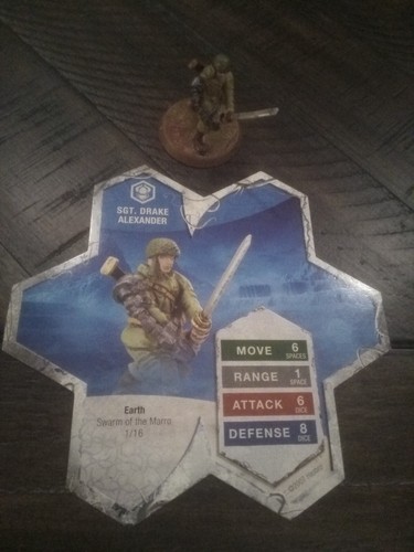 Heroscape Sgt. Drake Alexander - Earth Swarm of the Marro - Master Set ...