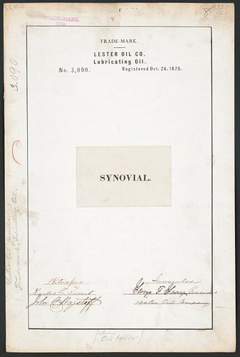 Photo:Lester Oil Co. for Synovial. brand Lubricating Oil | eBay