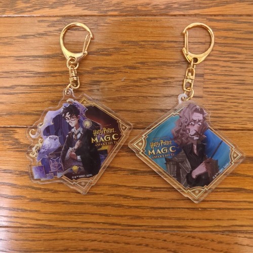 Harry Potter Magic Awakening Acrylic Keychain Set 2 Draco Malfoy Sirius ...