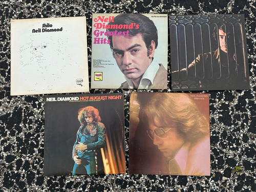 Lot of 5 vintage Neil Diamond Vinyl Album LP Collection (NBS-F) | eBay