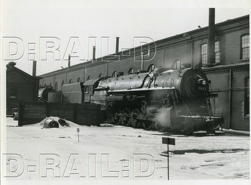 9CC077 RP 1940s/50s READING RAILROAD 2-10-2 LOCO #3013 | eBay