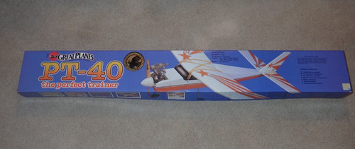 Great Planes PT-40 RC Model Airplane Kit, "Perfect Trainer", Vintage ...