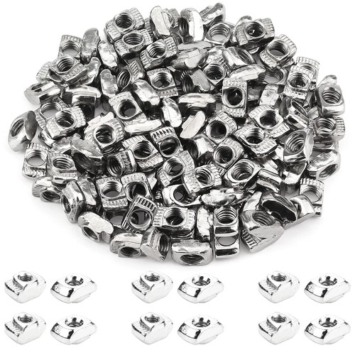 200 Pieces 2020 Series M3 T Nuts, M3 T Slot Nuts for Aluminum Profile ...