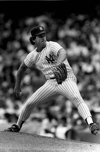 Neil Allen New York Yankees pitches 1980s Baseball Old Photo 1 | eBay ...