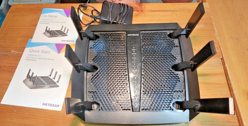 Netgear R8000 Nighthawk X6 AC3200 Tri-Band Gigabit WiFi Wireless Router ...