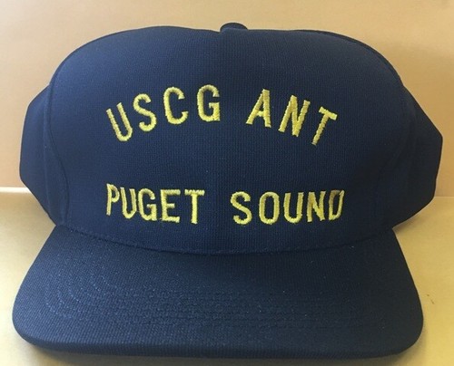 New USCG US COAST GUARD hat cap ANT PUGET SOUND WASHINGTON Military | eBay
