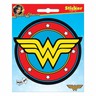 WONDER WOMAN LOGO - METALLIC STICKER 3.5 x 2.5 - BRAND NEW - DECAL 0167 ...