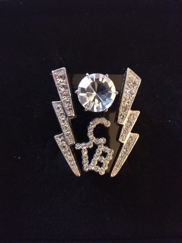 ELVIS PRESLEY TCB 18K GOLD PLATED CRYSTAL RING WHOLE SIZES 8-14 BRAND ...