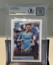 Phil Foden Soccer Card Checklist