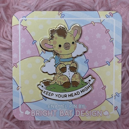 Bright Bat Design Self Care Plushie Pals Kawaii Collectible Large ...