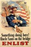 WAR SIDE BY SIDE BRITANNIA UNCLE SAM BRITAIN EAGLE LION VINTAGE POSTER ...