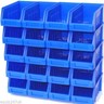 Blue Plastic Parts Bins - Strong Stacking Storage Boxes Picking Bin ...