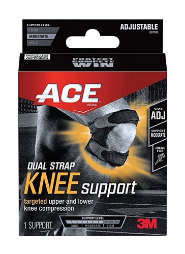 ACE Adjustable Dual Strap Knee Support (4 Pack) | eBay