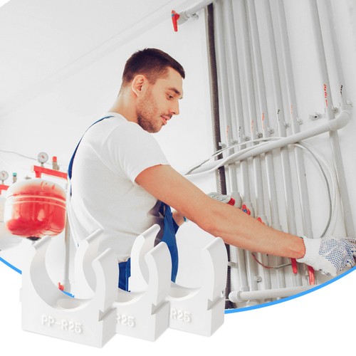 50 Pcs U Shape Clips Tube Clamp Set U-shaped Clamps Pvc Water Pipe for ...