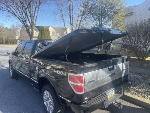 Leer 700 Fiberglass Tonneau Hard Cover - Ford F-150 (Black) | eBay