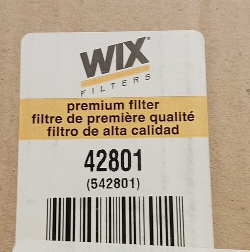 Air Filter Wix 42801 | eBay
